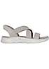 Skechers Go Walk Flex Cross Strap Sandals | Grattan