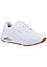 Skechers White Work Relaxed Fit: Uno Slip Resistant - Sutal Work Shoe ...