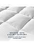 Snuggledown Hotel Luxury Extra Deep 10cm Mattress Topper | Grattan
