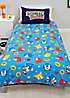 Sonic The Hedgehog Liquid Reversible Duvet Cover Set - Single | Grattan
