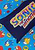 Sonic The Hedgehog Liquid Reversible Duvet Cover Set - Single | Grattan