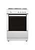 Statesman 60cm Single Cavity Gas Cooker - White | Grattan
