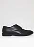 Threadbare Black Lace Up Smart Shoes | Grattan
