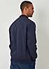 Threadbare Navy Bomber Jacket | Grattan
