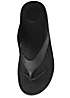 Totes Black SOLBOUNCE Mens Toe Post Sandals | Grattan