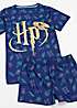 Vanilla Underground Harry Potter Girls Blue Short Sleeve Short Leg ...