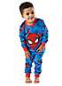 Vanilla Underground Marvel Boys Blue Long Sleeve Long Leg Pyjama Set ...