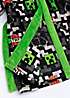 Vanilla Underground Minecraft Boys Green Hooded Bathrobe | Grattan