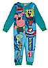 Vanilla Underground SpongeBob SquarePants Boys Blue Onesie | Grattan