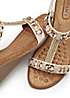 Vivance Ankle Strap Wedge Sandals | Grattan