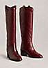 White Stuff Izzy Leather Knee High Boots | Grattan