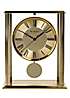 William Widdop Gold Mantel Clock with Pendulum | Grattan