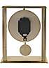 William Widdop Gold Mantel Clock with Pendulum | Grattan