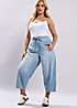 Yours Curve Crop Barrel Jeans | Grattan