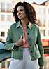Yumi Canvas Jacket with Patch Pockets | Grattan