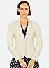 Yumi Stretch Cotton Blazer | Grattan
