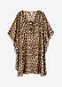bonprix Leopard Print Beach Cover-Up | Grattan